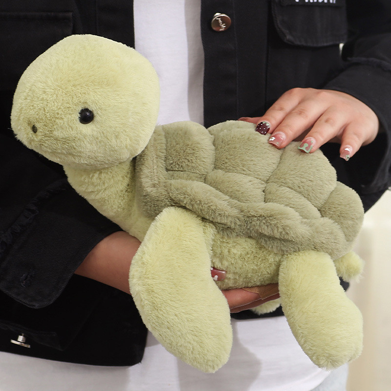 Doll Tully Little Turtle Doll Cream Turtle Plush Toy Birthday Gift ...