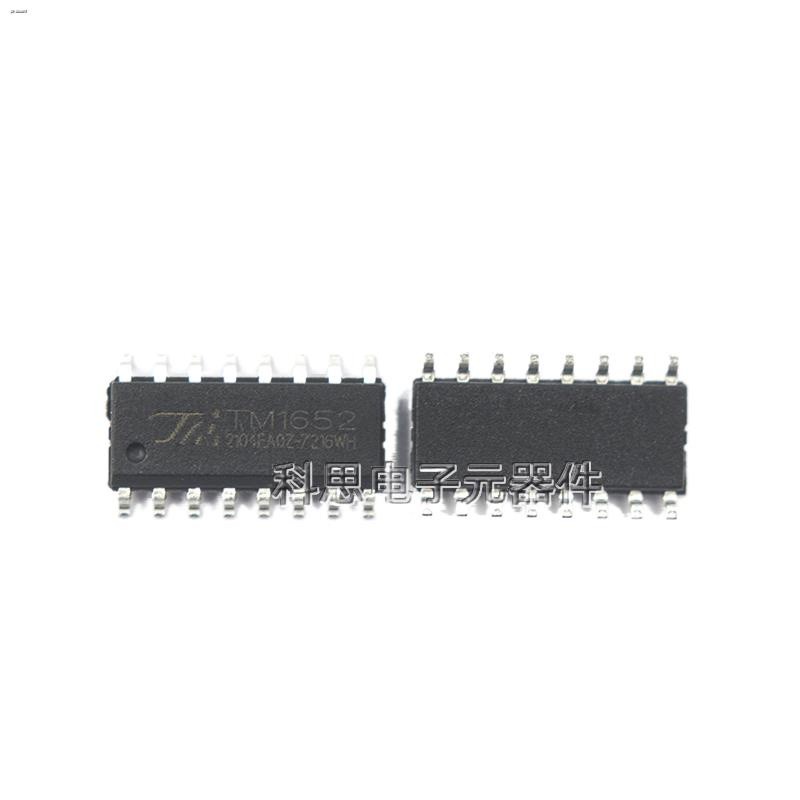 COD☆New original TM1652 SOP-16 7-segment X6-bit LED digital tube driver chip patch | Shopee ...