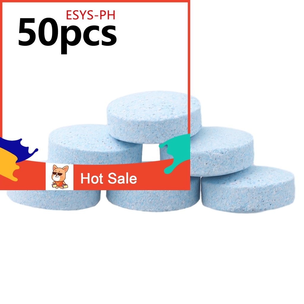 50x Screenwash Tablets Windscreen Cleaner Effervescent Washer CAR TRUCK ...