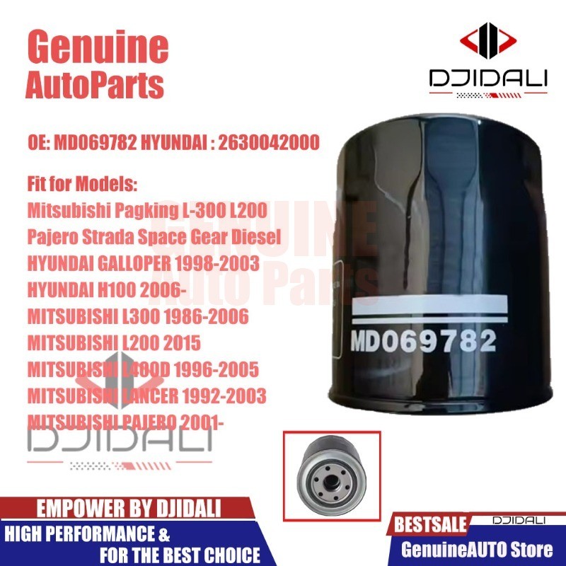 New Oil Filter MD069782 For Mitsubishi Pagking L-300 L200 Pajero Strada ...
