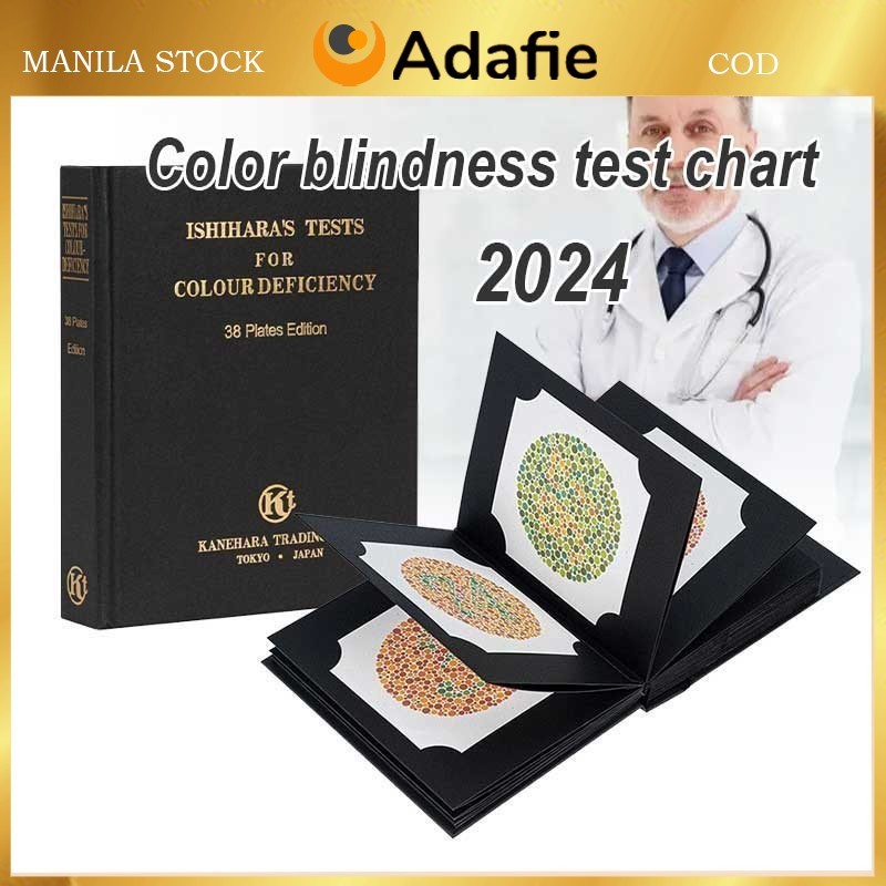 Optometry Color Blindness Color Deficiency Test Book Color Blindness ...
