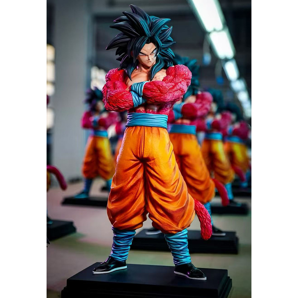 Anime Dragon Ball Gt Super Saiyan 4 Goku Figure Model | Shopee Philippines