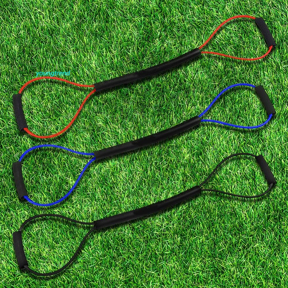 Boxing Resistance Band with Handles Figure 8 Exercise Elastic Band for ...