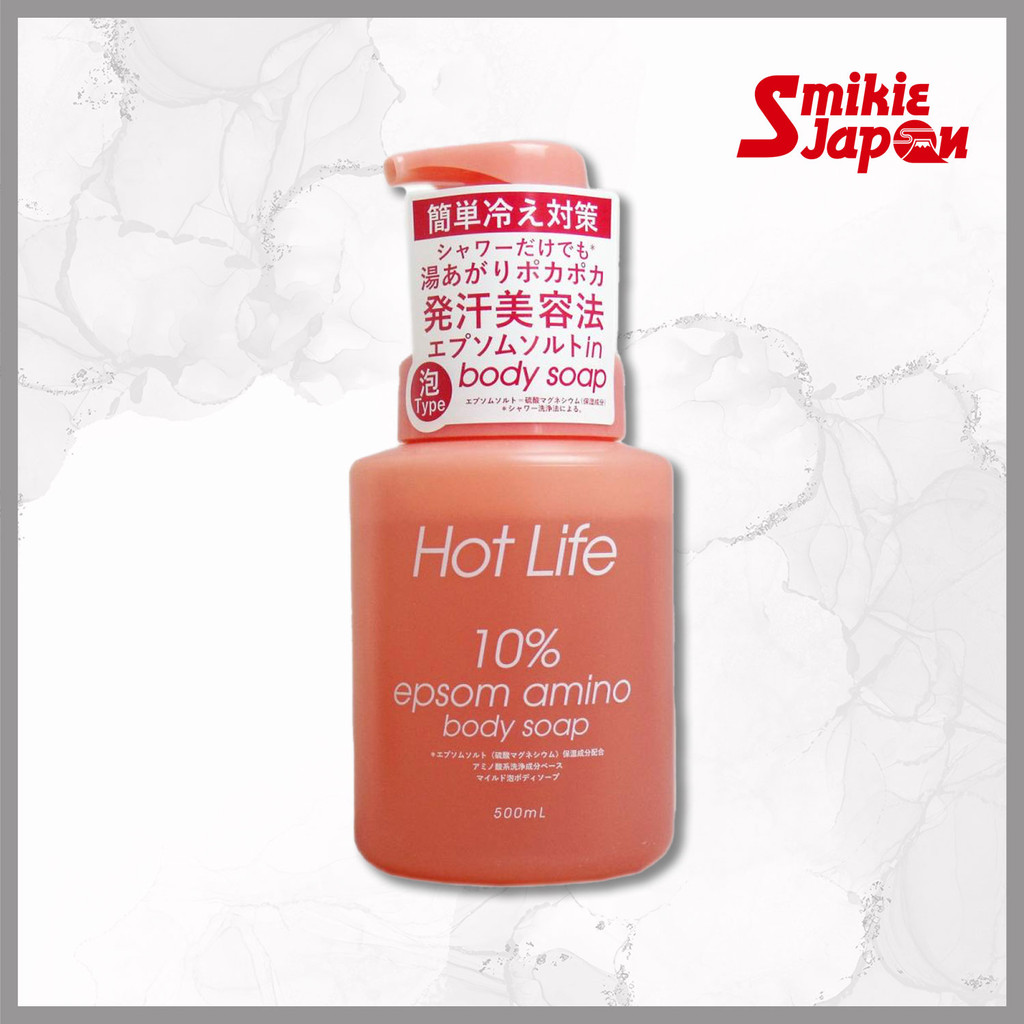 PELICAN SOAP Hot Life Foaming Body Soap 500ml / Direct from Japan ...