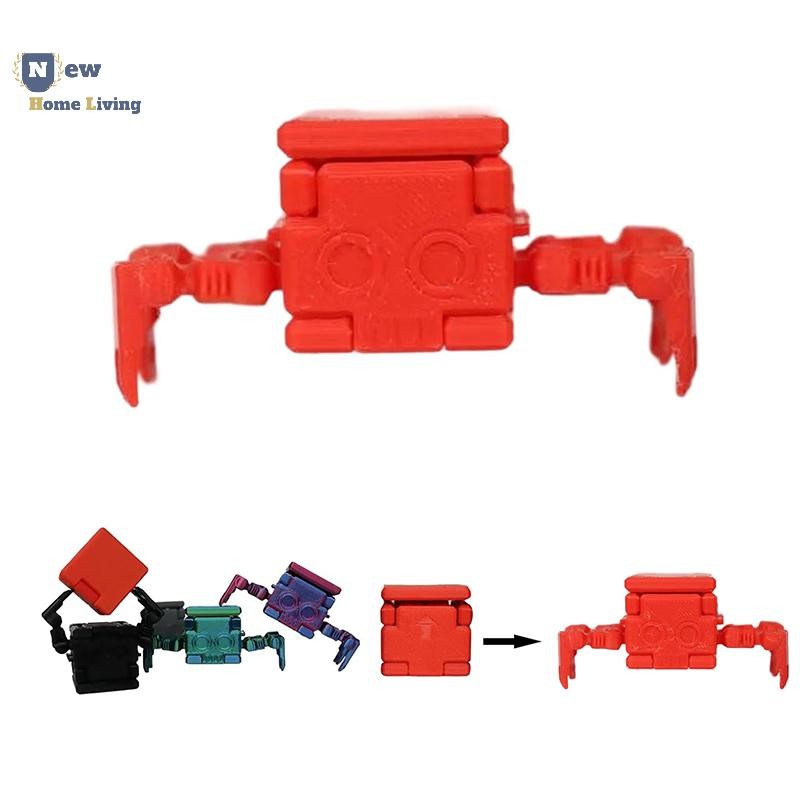 NHL> Transforming Little Cube Guy Gadget 3D Printed Mechanical Spider ...