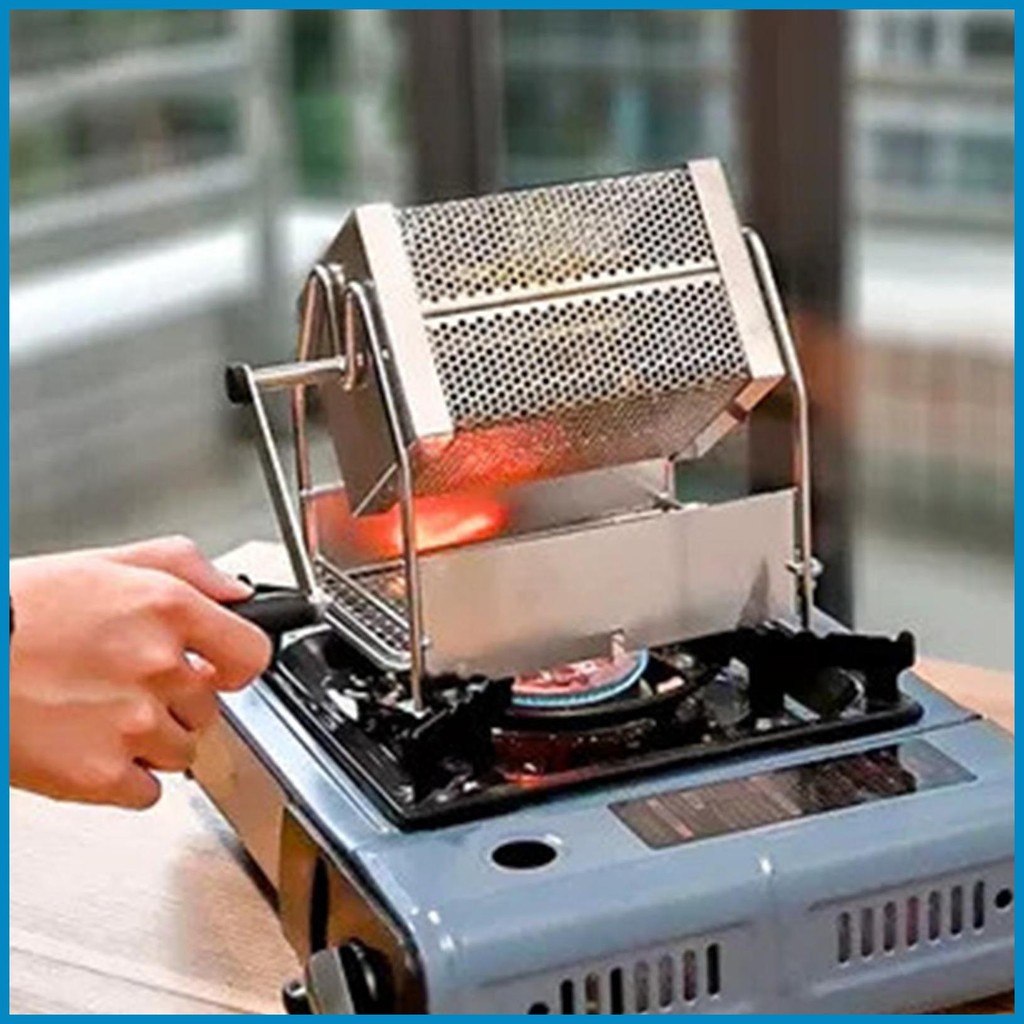 Coffee Bean Roaster Home Use Hand Crank Beans Roasting Machine Hand ...