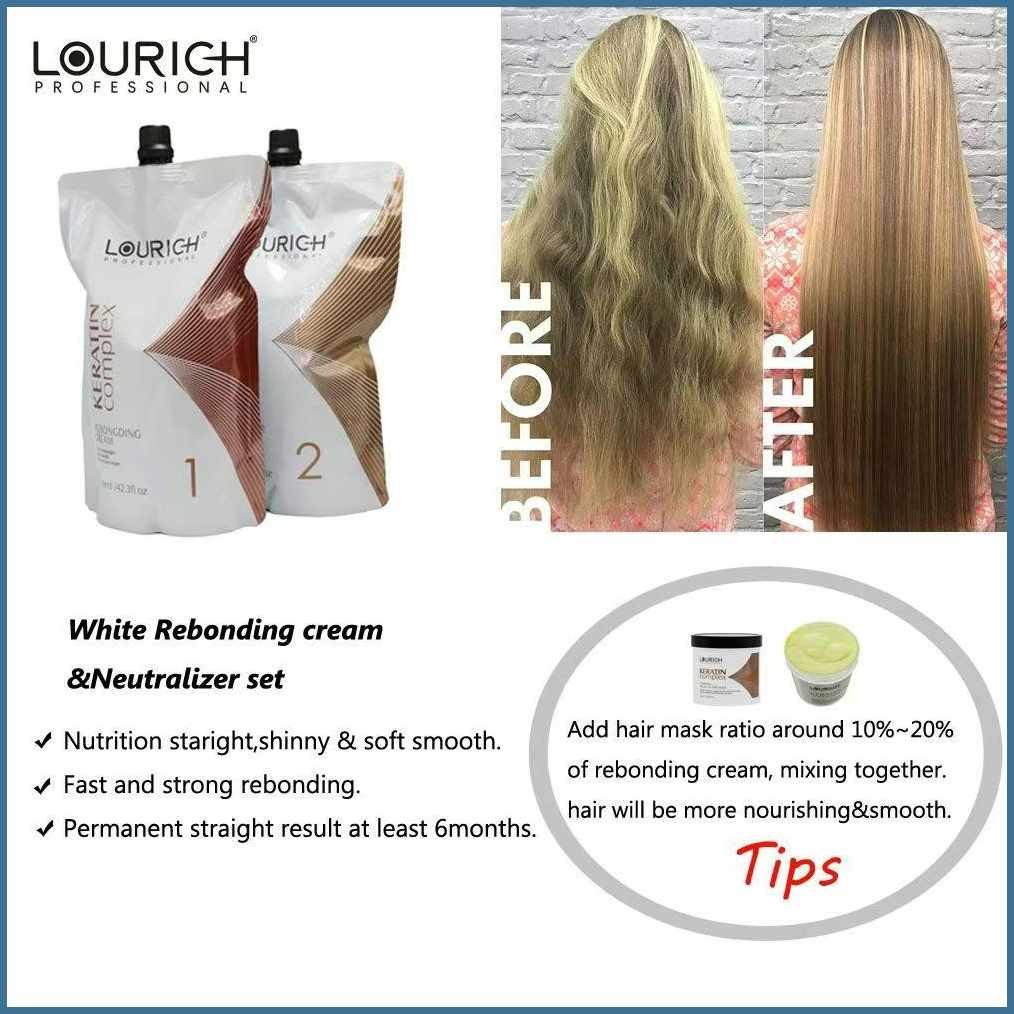Lourich%Mp>Keratin#BK`Complex,K[T@Hair,y[Rebonding,L[1&2,q[1250mlx2,A ...