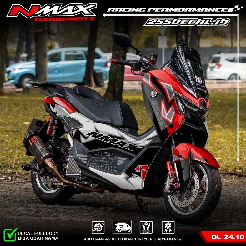 Yamaha Nmax Turbo Neo S Full Body Sticker Decal 2024 2025 Latest Full ...