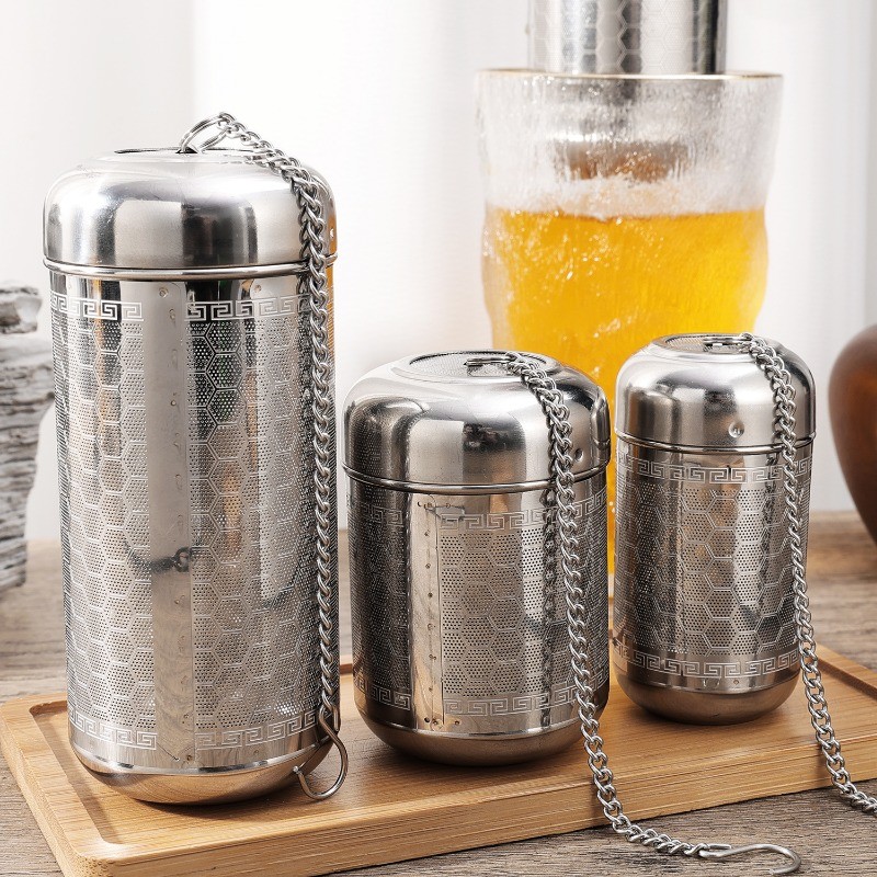 Stainless Steel Tea Filter - Tea Leaf Infuser Strainer - Mesh Tea ...