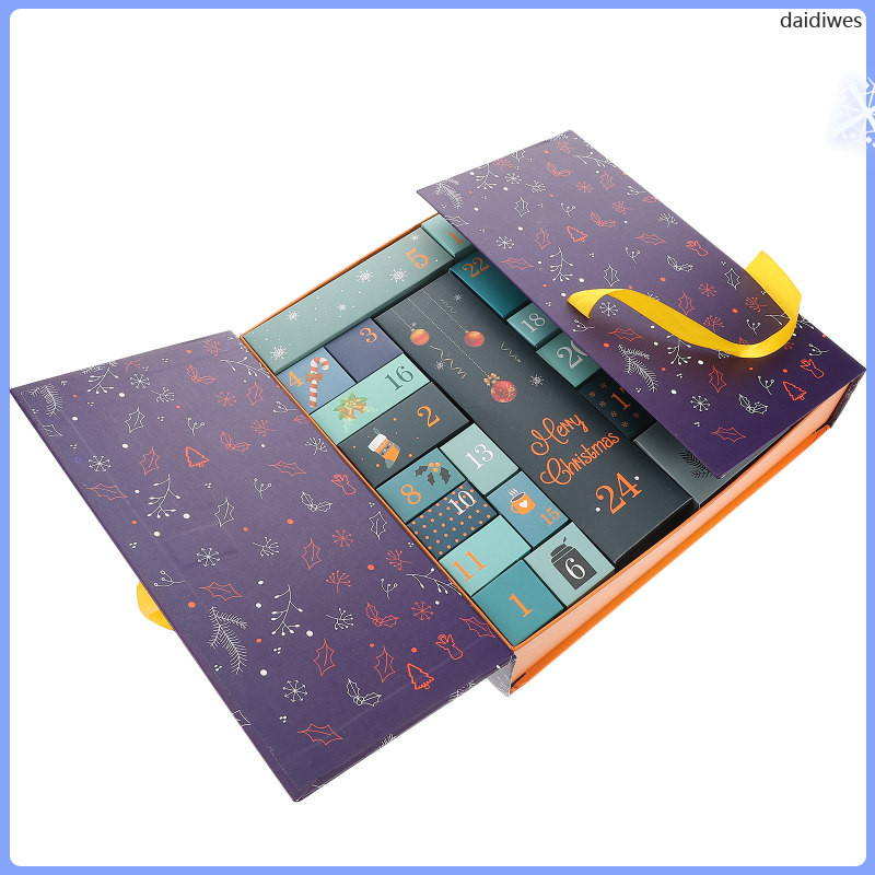 Christmas Gift Box Plushies Advent Calendar Boxes Empty Goody Bags ...