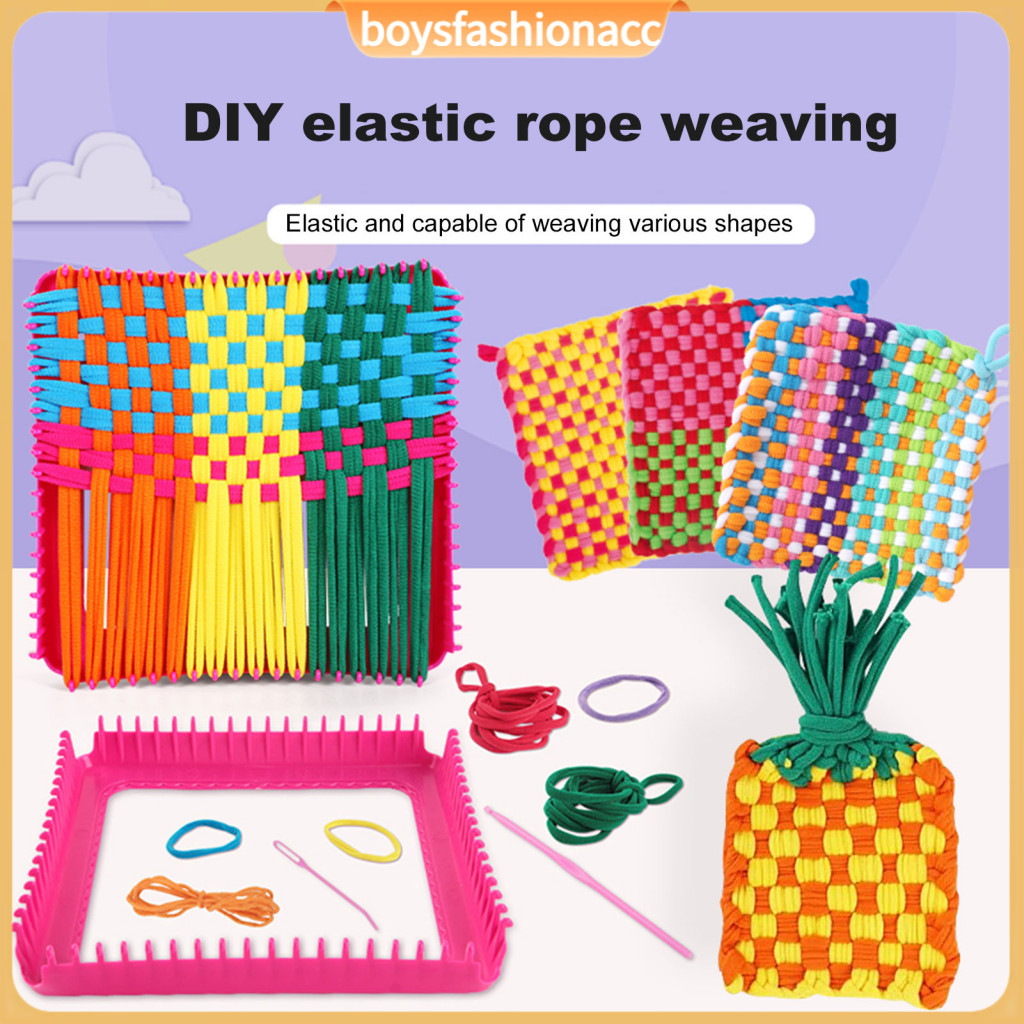 BF Elastic Cord Braider Kit Hands-on Learning Toy Set Diy Elastic Cord ...