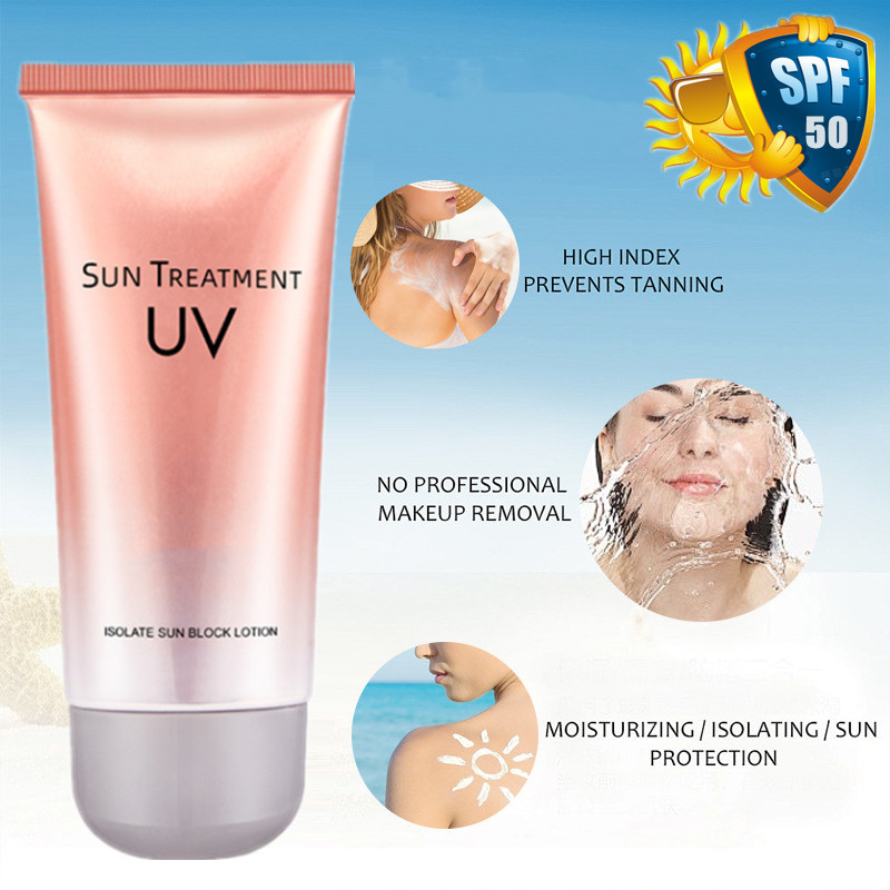 FORMBO Isolate Sun Block Lotion SPF50+ PA+++ UV Sun Treatment Outdoor Isolation Sunscreen Cream ...