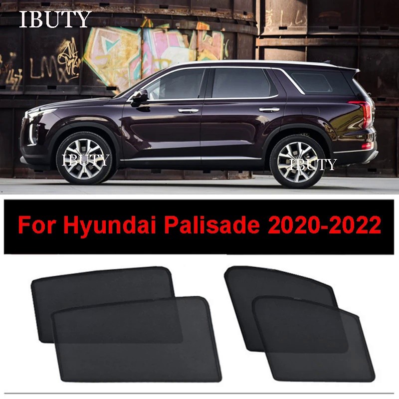 For Hyundai Palisade 2020 2021 2022 Accessories Car Door Sunshade Visor ...