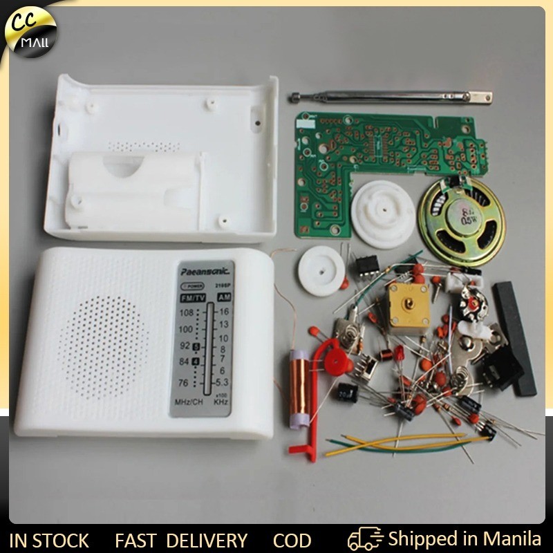 Radio DIY Kit AM FM Radio Kit Electronic Assemble Kit For Electronic ...
