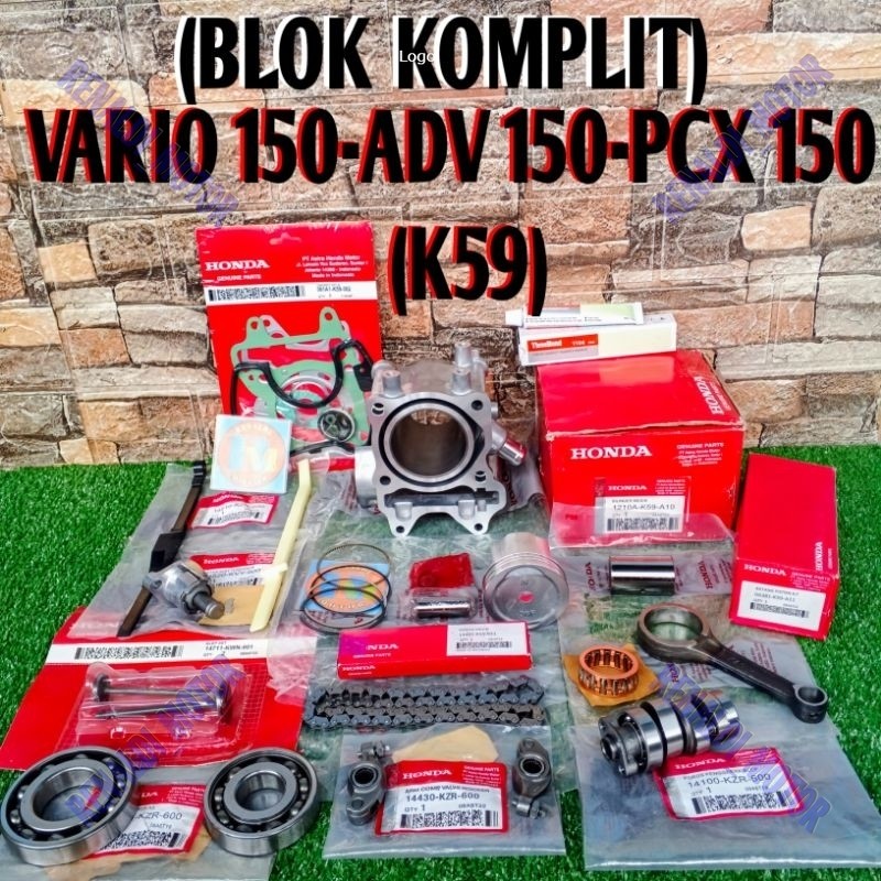 COMPLETE PACKAGE OF SEHER BLOCK (K59) HONDA VARIO 150 ADV 150 PCX 150 ...