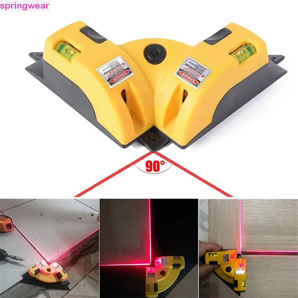 SPRINGWEAR Infrared Laser Level, 90 Degree Vertical Horizontal Line ...
