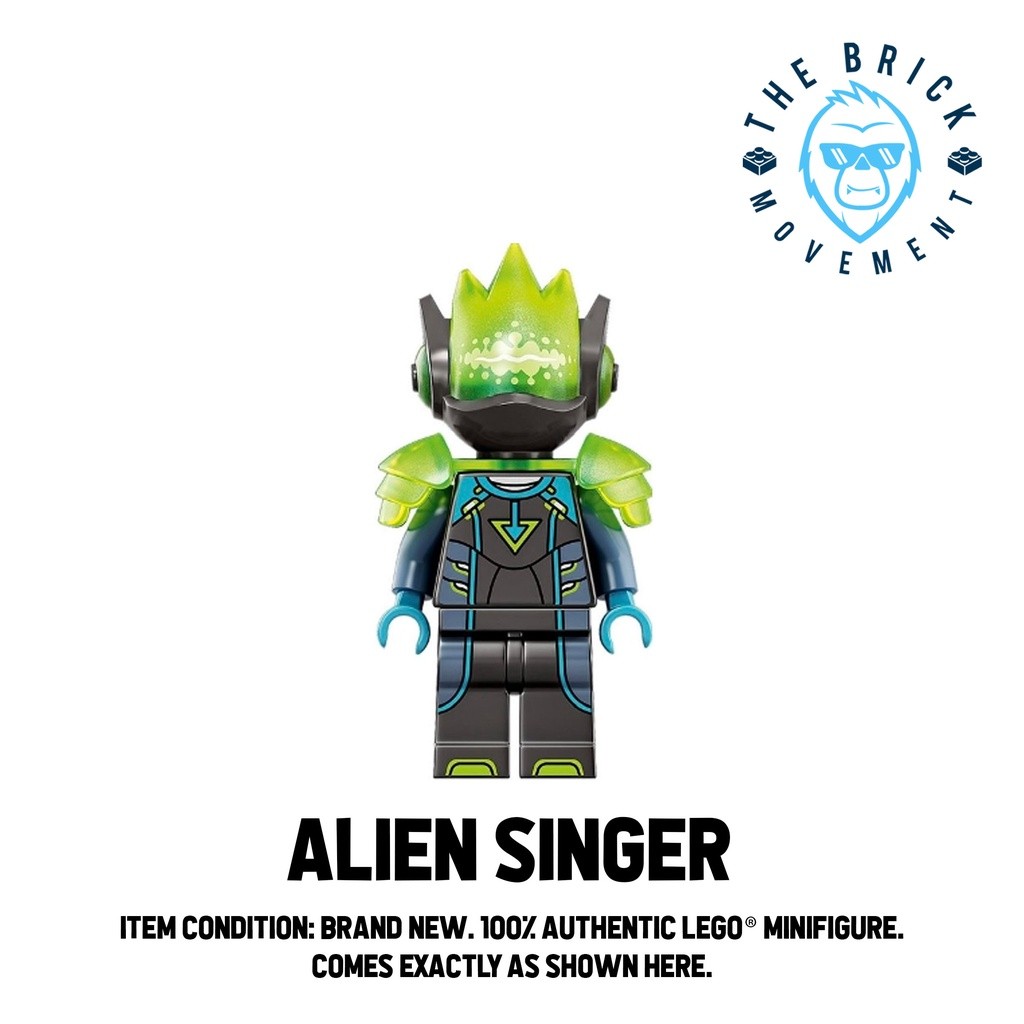 VIDIYO Alien Singer Minifigure | Shopee Philippines