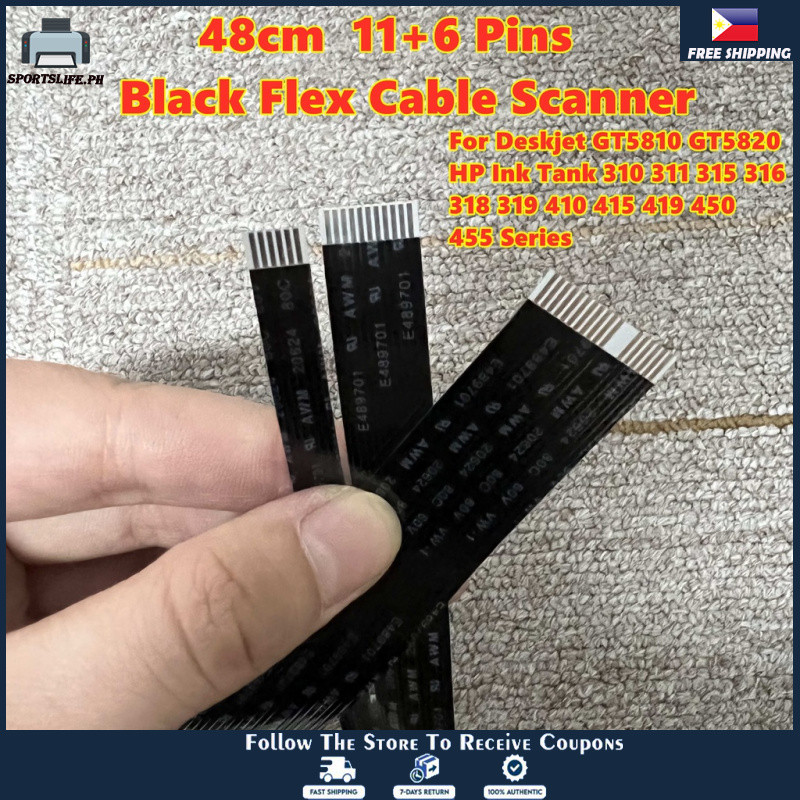 1Pcs 5pins 8pins 10pins 11+6 pins 48cm Flex Cable Scanner Phone Spare ...