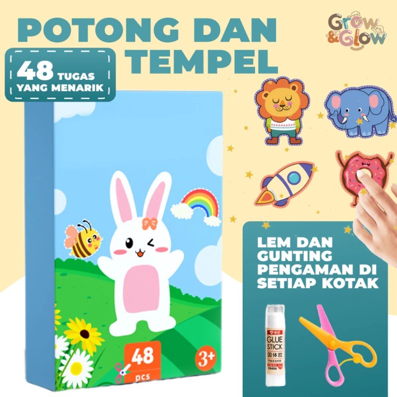 48 Sheets Creative Paper-Cut Set DIY Paper Skills Activity Cutting Book ...