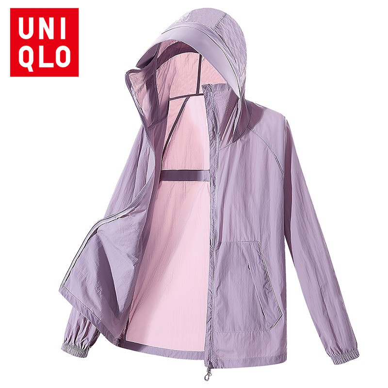 Uniqlo High-quality sun-protective skin clothing/ lightweight ...