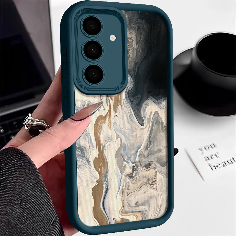 Watercolor Oil Painting Soft TPU Case For Samsung Galaxy A55 A16 A15 ...