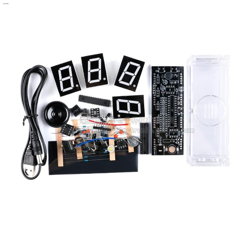 COD☆Voice Digital Clock Production Kit Digital Tube LED Clock ...