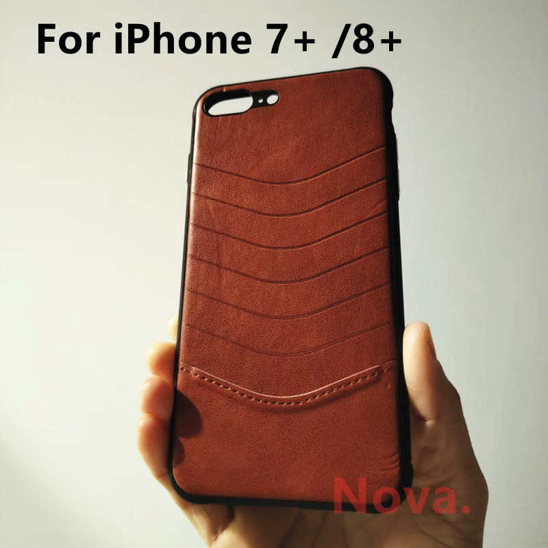 Phone Case Luxury Casing Solid Hard TPU Cover Housing For iPhone 7 8 ...