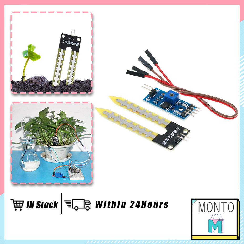 High Quality Soil Moisture Sensor Analog Output Soil Hygrometer Detection Module For Arduino ...