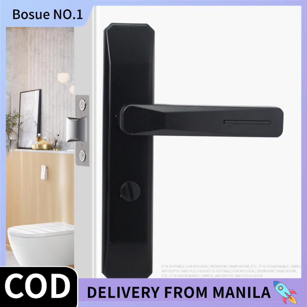 Room Door Handle Locked High-Grade Aluminum Alloy Handle Lock Door Lock ...