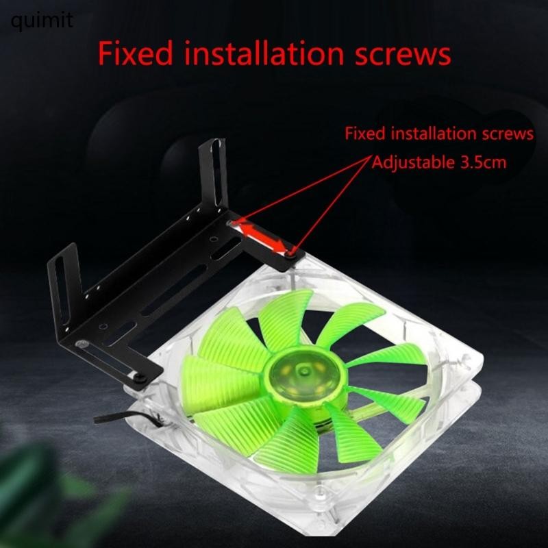QUIM Quick and Easy Attachment Fan Mount Bracket for Computer Memory ...