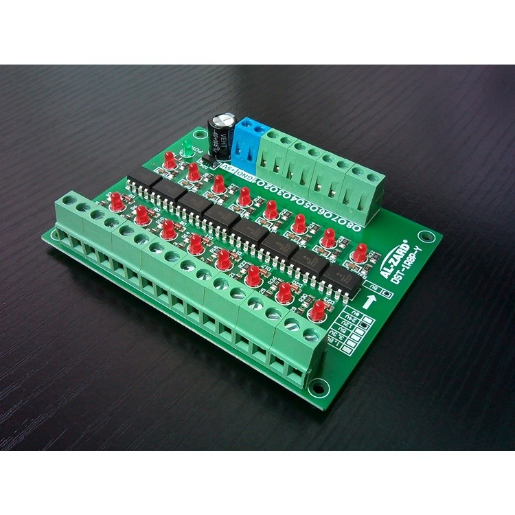 8-channel 8-channel high-speed optocoupler PLC signal conversion board ...