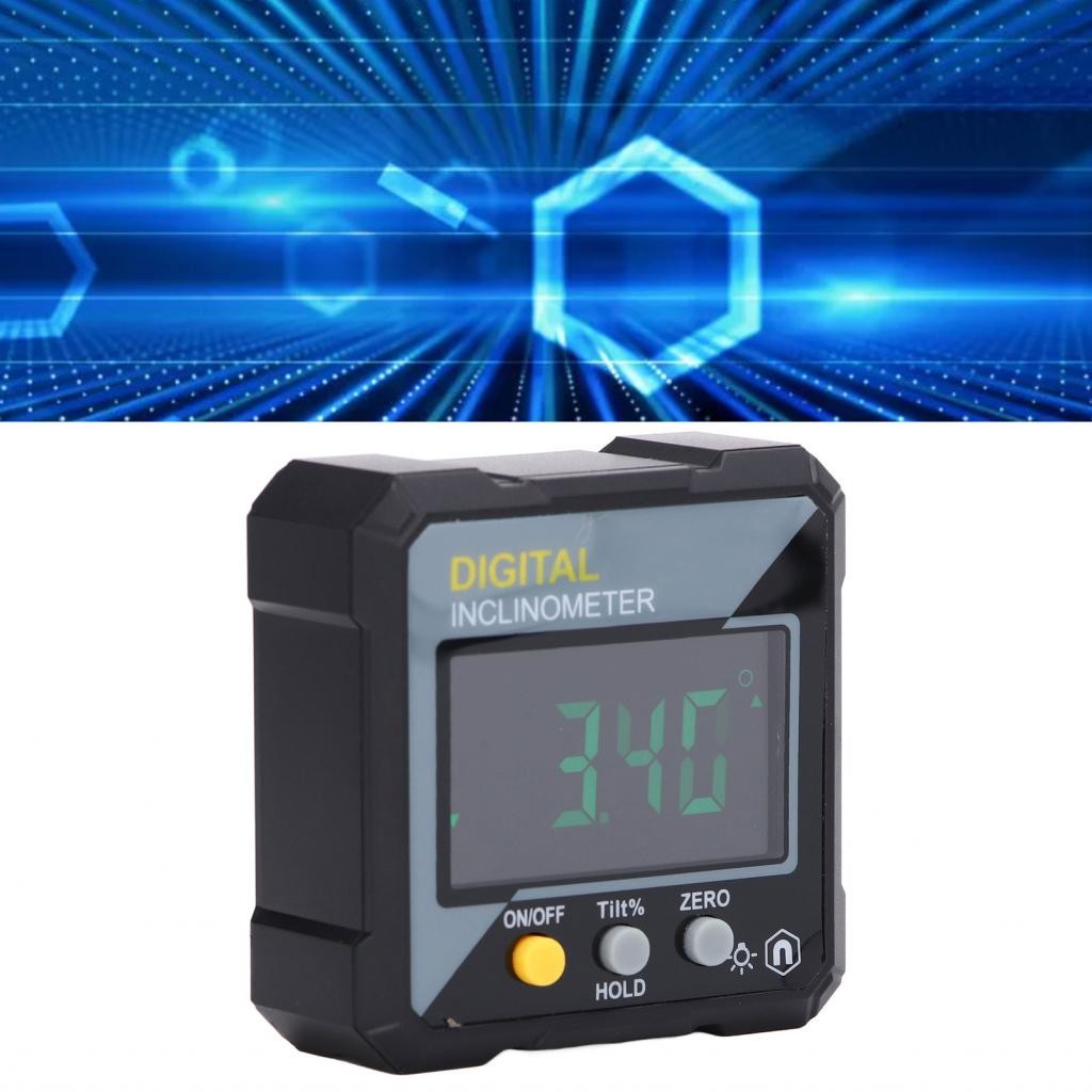 4x90° Digital Angle Gauge Finder Magnetic Inclinometer Box Electronic Protractor | Shopee ...