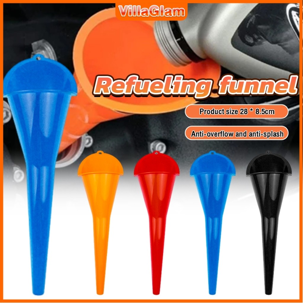 VG Refueling Funnel Long Neck Oil Funnel for Motorcycles Car | Shopee ...