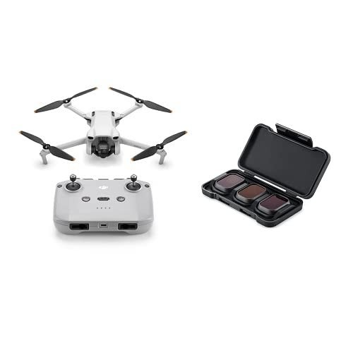 DJI Mini 3 + 【Authorized Domestic Product】 DJI Mini 3 ND Filter Set (ND ...