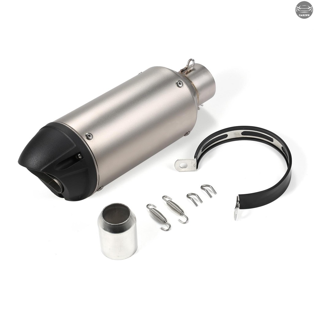38-51mm Universal Motorcycle Exhaust Pipe Tail Refit Exhaust Muffler ...
