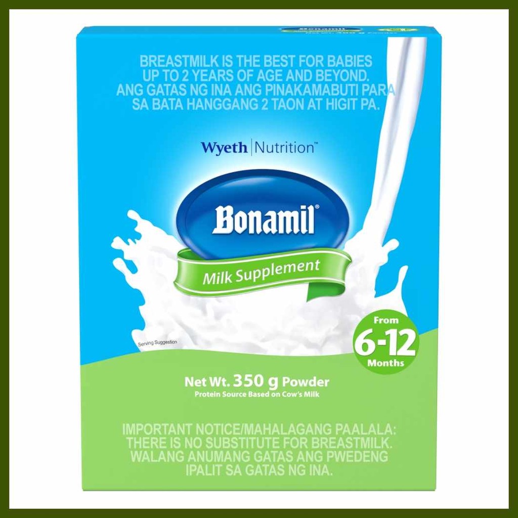 BONAMIL)J[Stage`f&SL&2`c&Milk`oN%Supplement`lH&For`ha&6`JD&to 12 Months ...