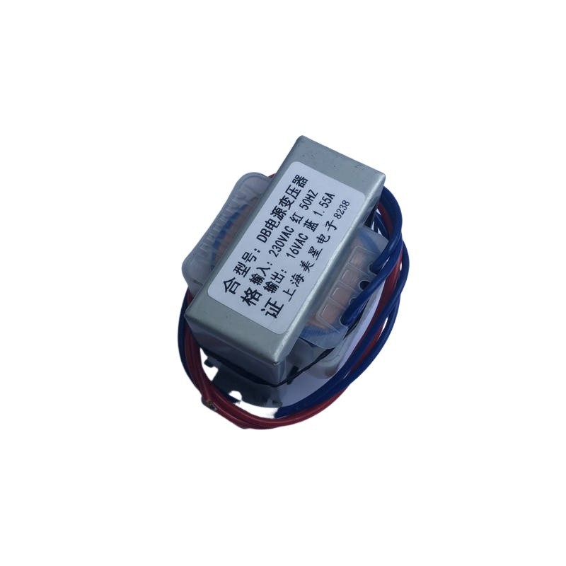 フPower transformer DB-EI57-4616A 230VAC to 16V AC 1.55A control cabinet ...