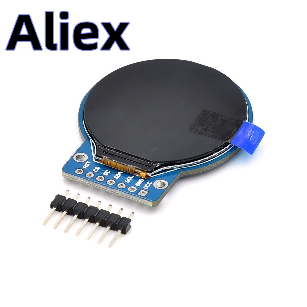 TFT Display 1.28 Inch TFT LCD Display Module Round RGB 240*240 GC9A01 ...