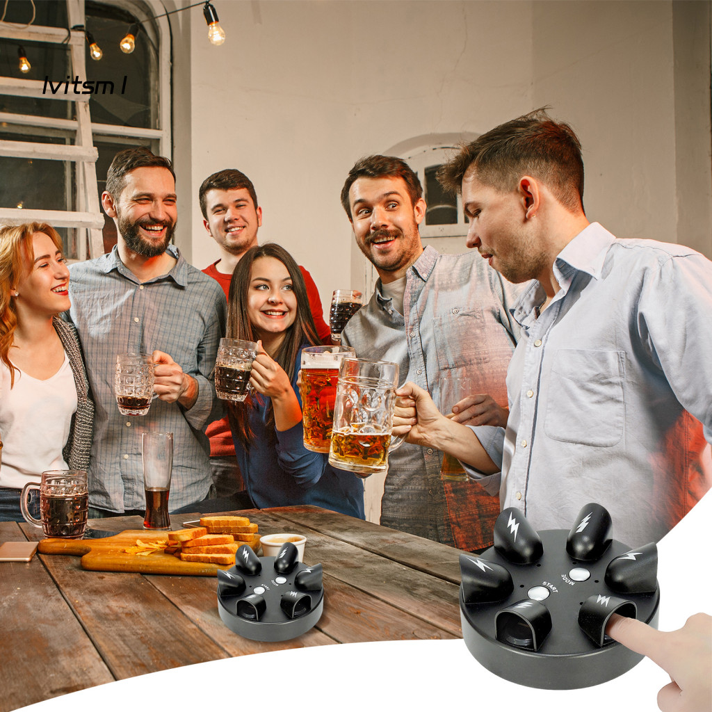 [LV] Electroshock Polygraph Game Electric Finger Lie Detector Electric ...