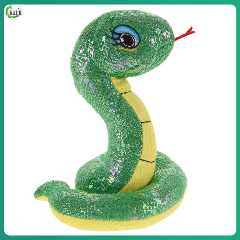 Fake Snake Pig Toys Year of The Doll Animals Plush Model kenerne ...