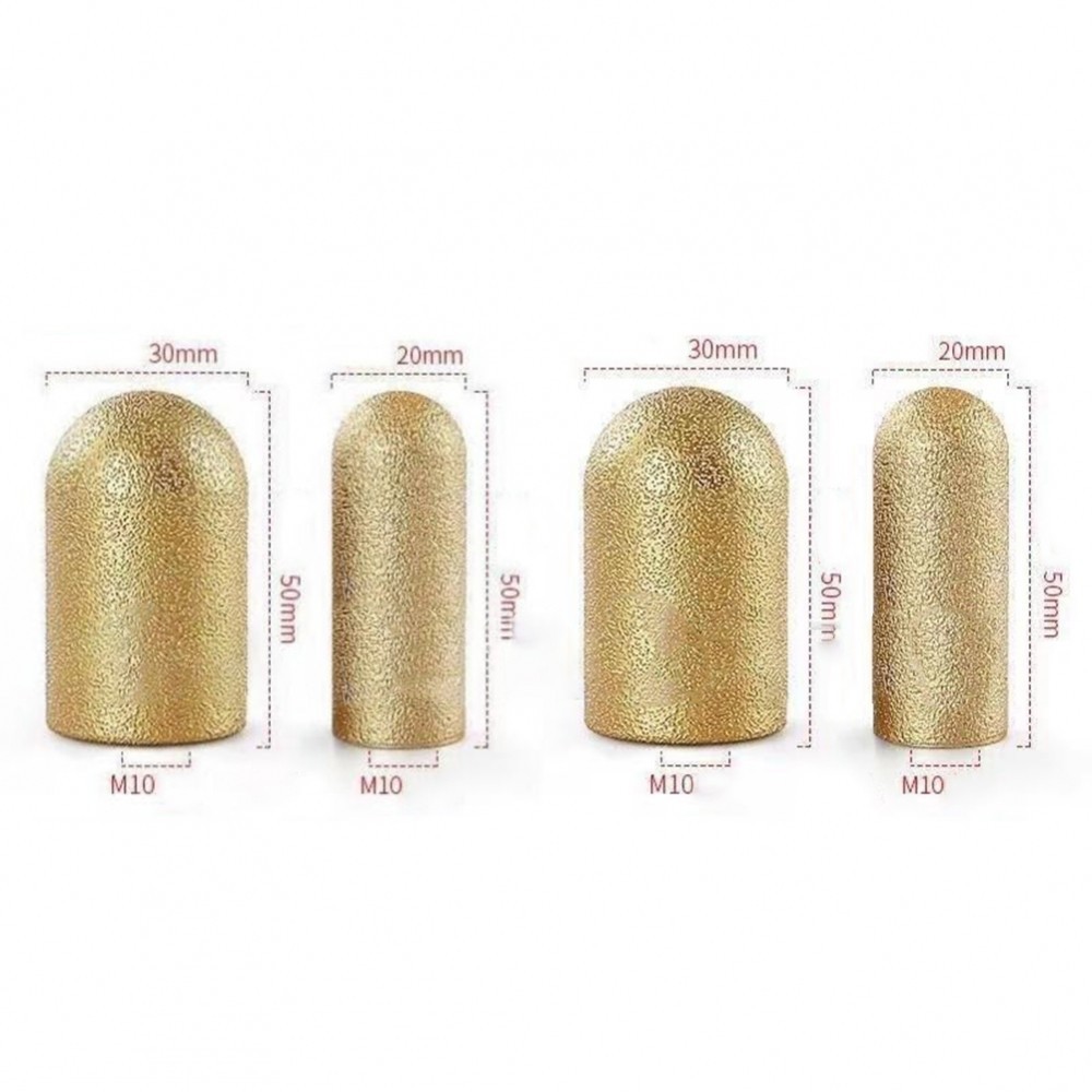 Diamond Brazed Finger Bit Milling Cutter Perfect for Dressing Marble ...