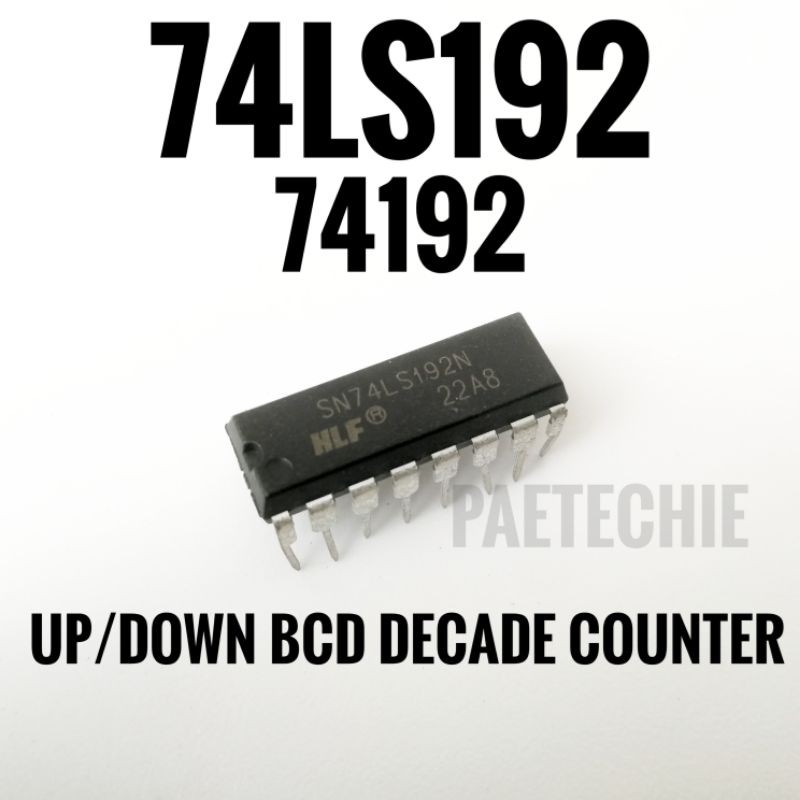 74LS192 74192 SN74LS192N Up/Down BCD Decade Counter | Shopee Philippines