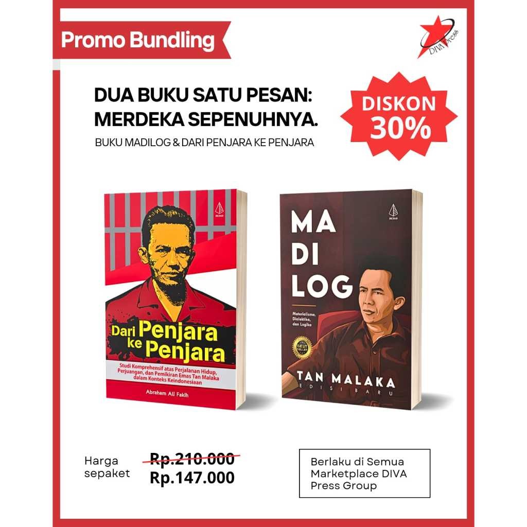 Full Merdeka Book Package (Madilog, from Prison to prison) 2 Books ...