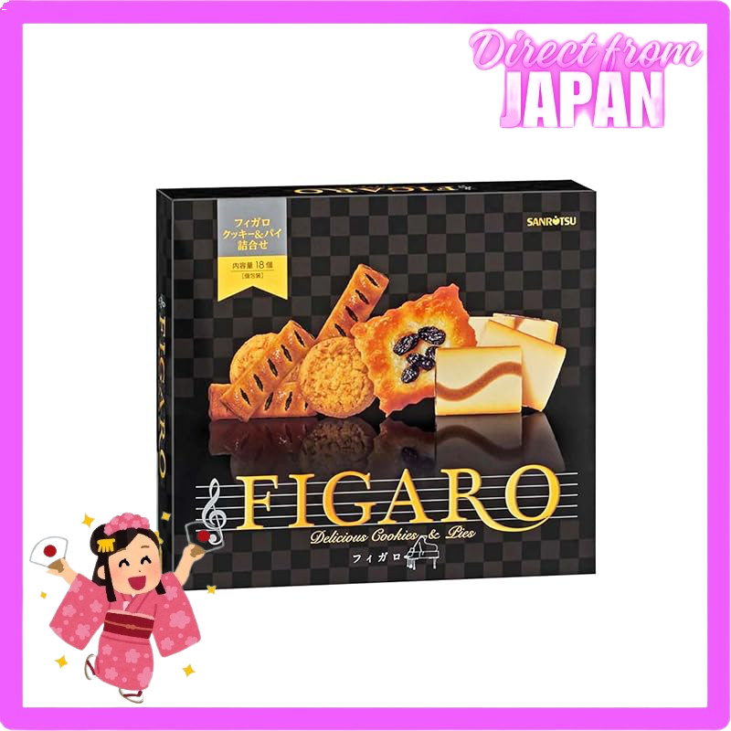 Sanritsu Seika Figaro 18 pieces × 6 packs,Direct from Japan | Shopee ...