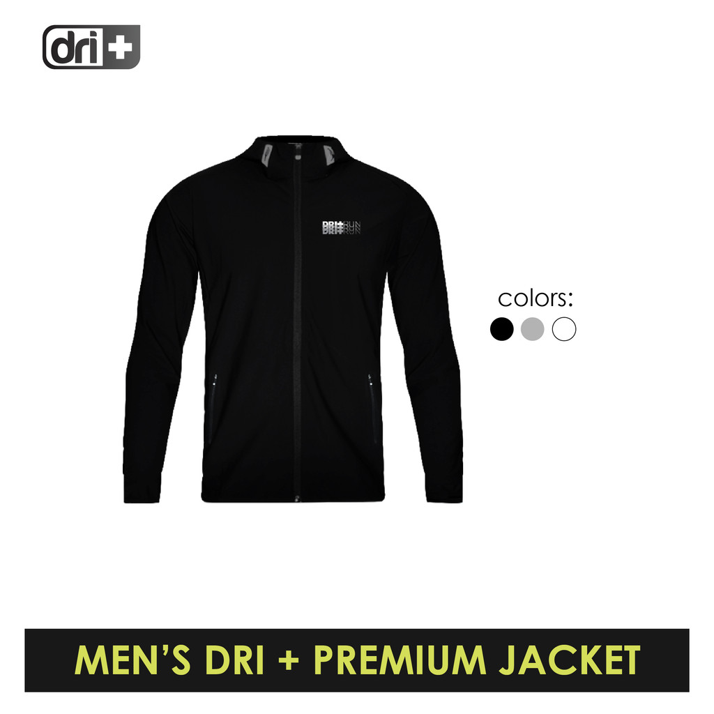 Dri Plus Run Men's Premium Jacket 1 piece AMJ511 | Shopee Philippines