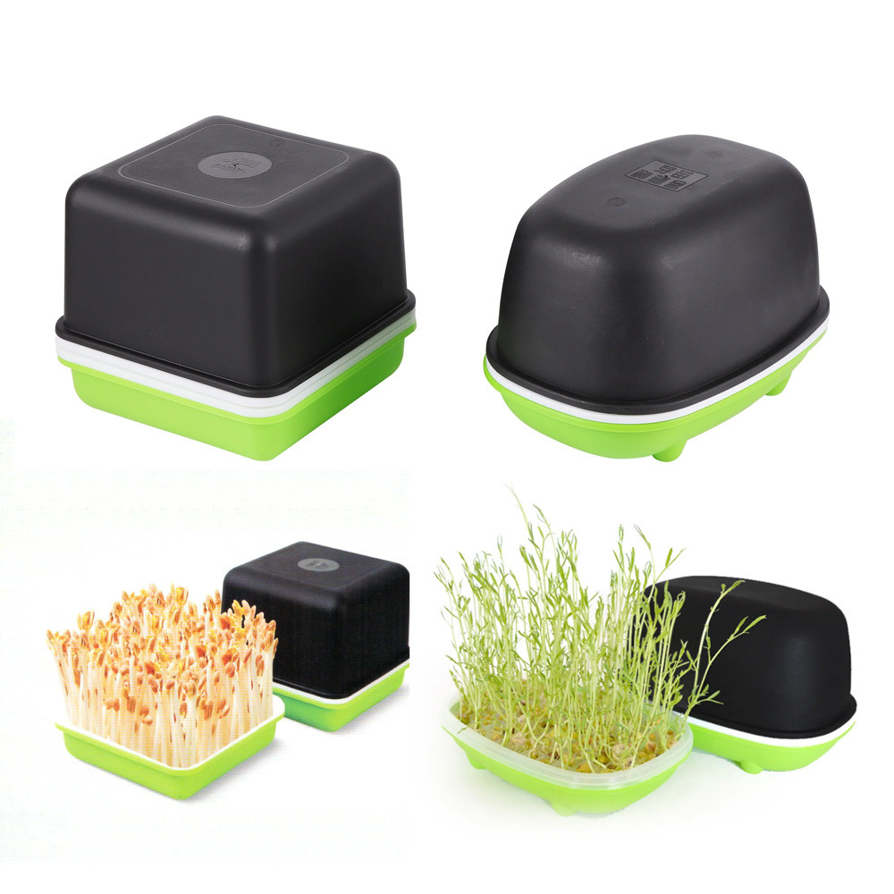 Home Garden Hydroponic Peanut Sprout Box Bean Pea Wheat Seedling ...