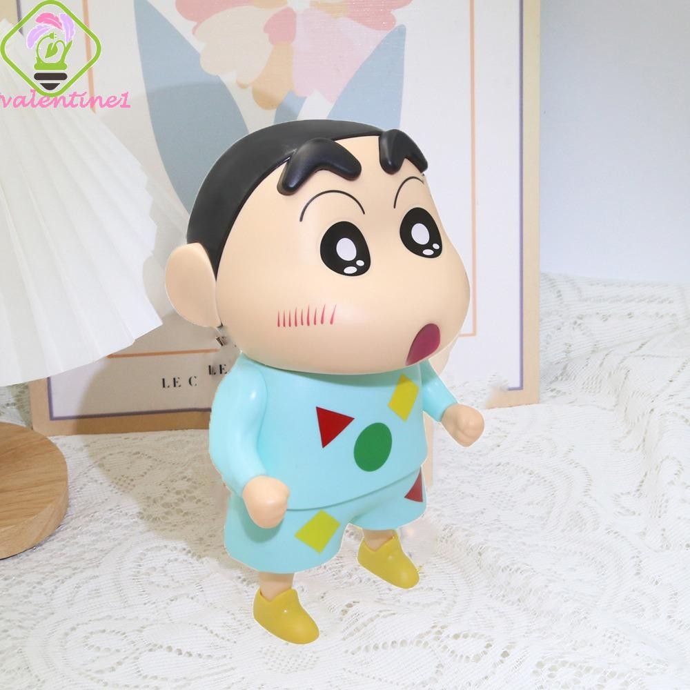 AVALENTINE Crayon Shin-chan Piggy Bank, Savings Tank Figure Model ...