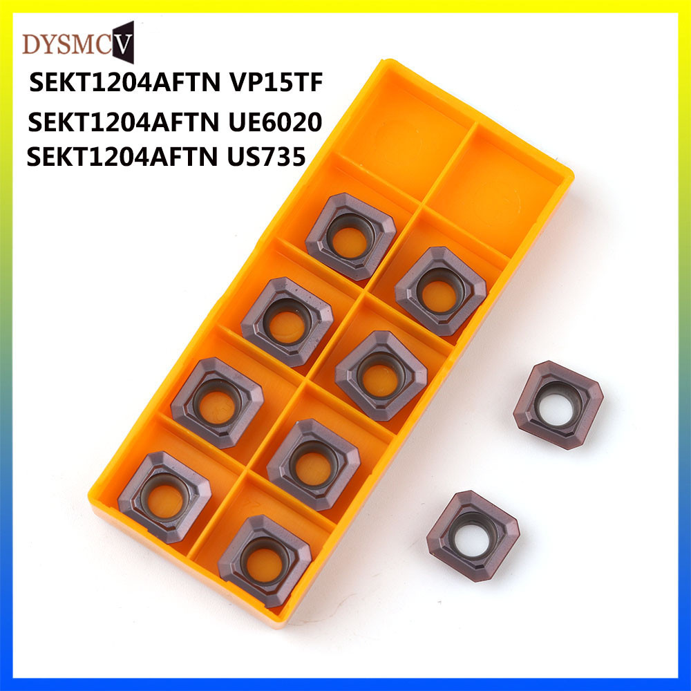 Carbide Insert SEKT1204 AFTN FK VP15TF UE6020 US735 Milling Insert Plug ...