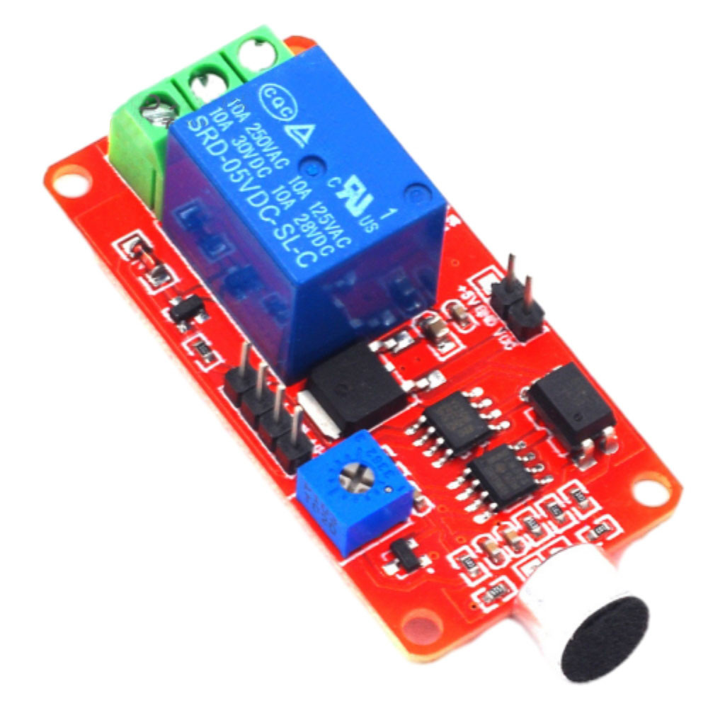 12V Voice Control Switch Relay Corridor Delay Induction Switch Sound ...