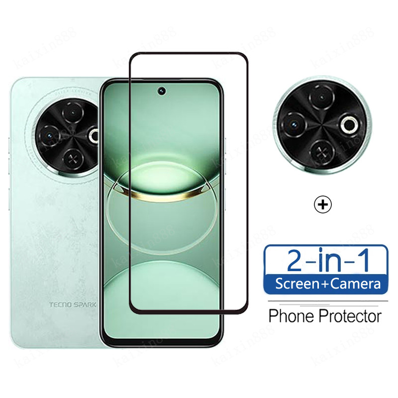 Tecno Spark 30C Tempered Glass Film For Tecno Spark 20C 10C 30 20 10 Pro Pro+ Camon 30 Premier ...